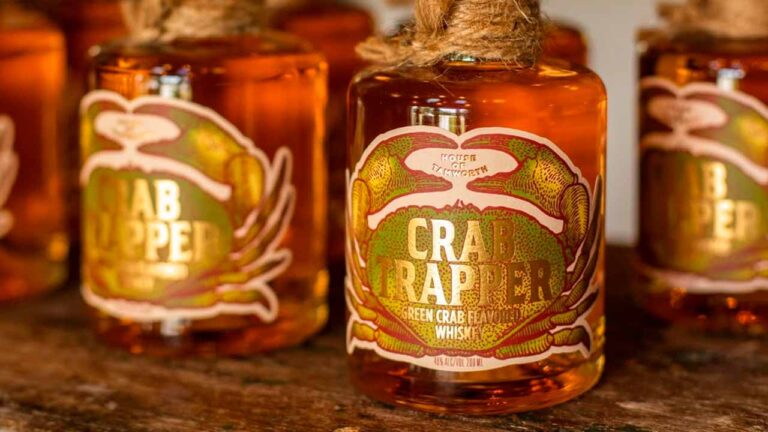 Whisky med sjømat: denne drikken er laget med grønne krabber fra USA ...