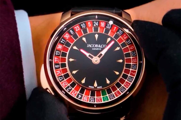 Jacob & Co. Launches Casino Tourbillon Watch with Integrated Roulette ...